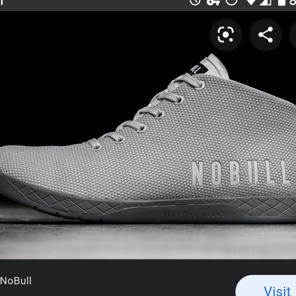 Iso No Bull Cool Gray Mid Trainer - Gem